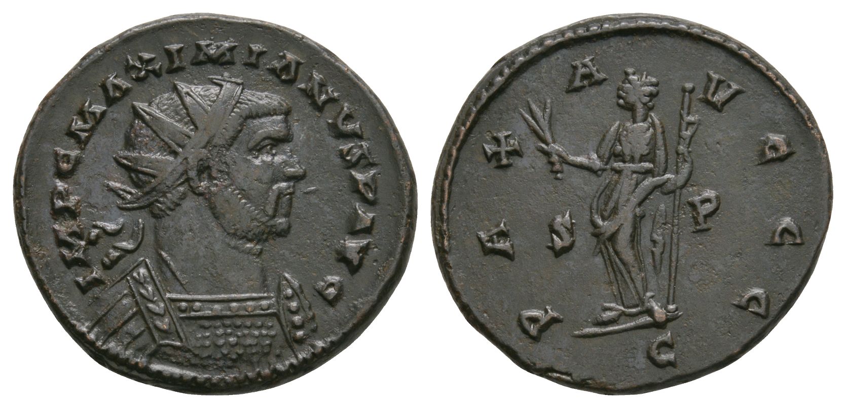 Ancient Roman Imperial Coins - Maximian (under Carausius) - Colchester ...