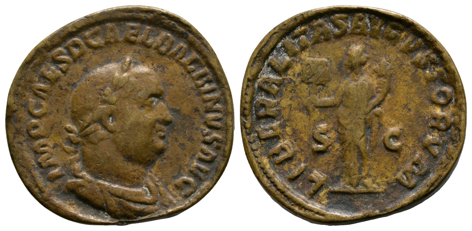 Ancient Roman Empire Coins - Balbinus - Paduan Sestertius | Barnebys