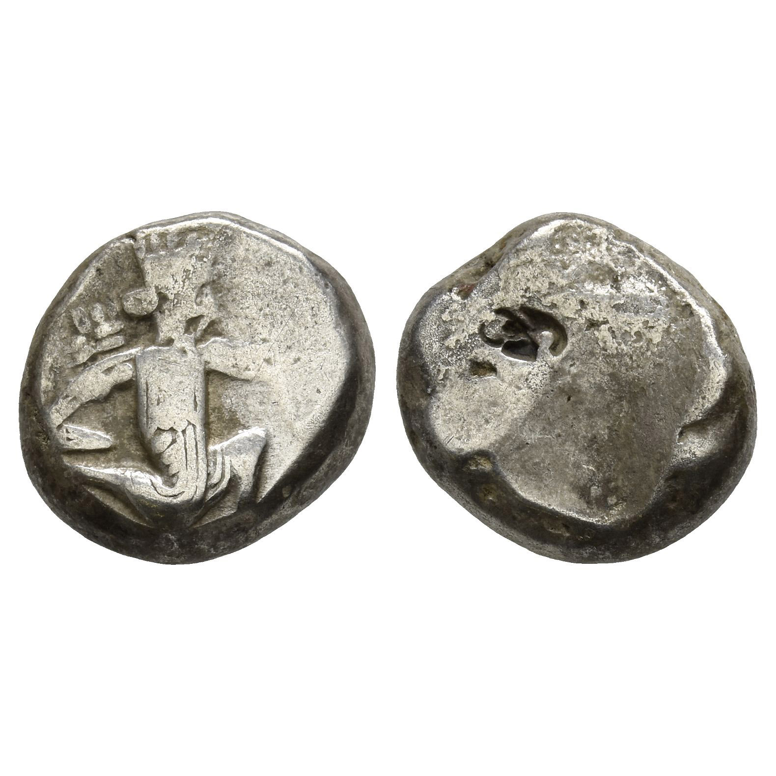 Persia. Achaemenid Empire, Time of Darius II to Artaxerxes II AR Siglos ...