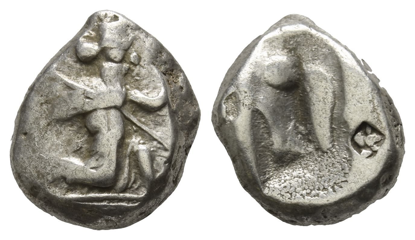 Persia. Achaemenid Empire, Time of Xerxes I to Darius II AR Siglos ...