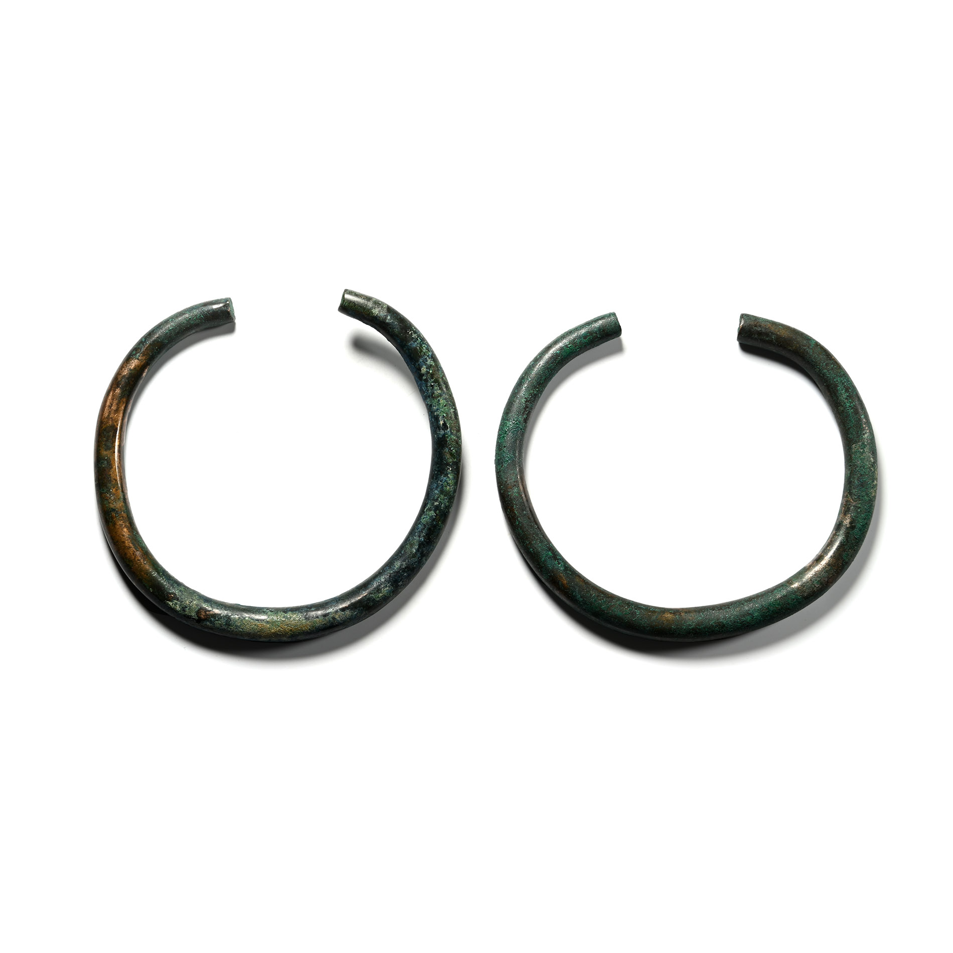 Bronze Age Ceremonial Penannular Arm-Ring Pair - Lot No. 1791