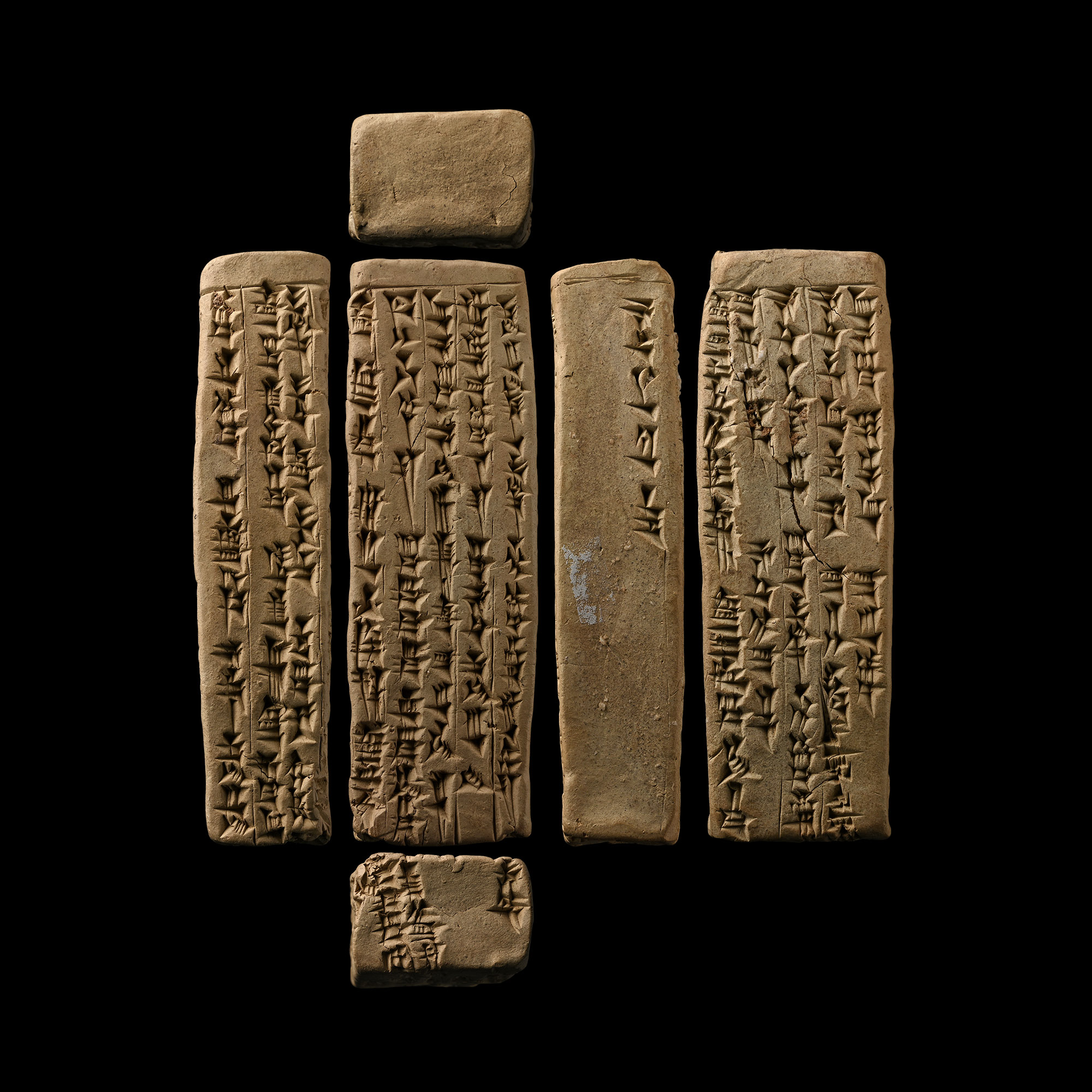 Middle Assyrian Brick-Shaped Tablet with Funerary Inscription for Adad ...
