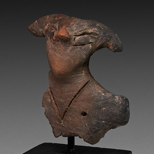 Stone Age Vinca Bust from an Idol | Barnebys